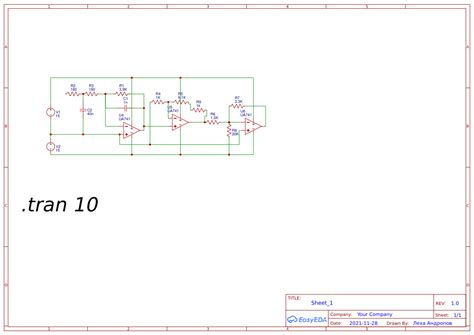 Проект Д Окунева EasyEDA open source hardware lab
