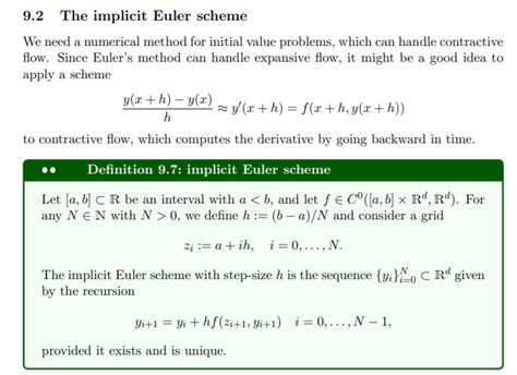 Assignment 41 Explicit And Implicit Euler Scheme
