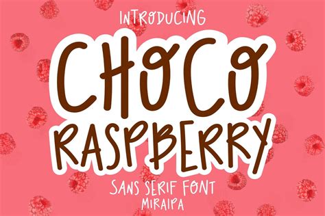 Font Choco Raspberry Download And Install On The Web Site