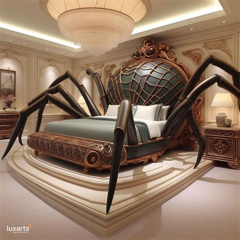Spider Inspired Bed A Cozy And Unique Furniture Piece