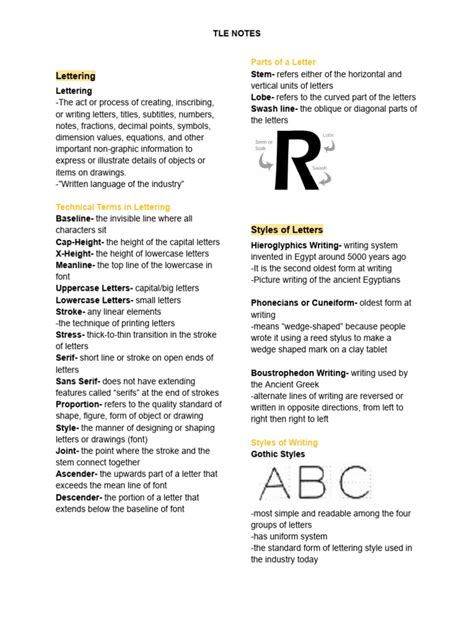 tle notes pdf