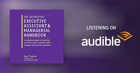 The Definitive Executive Assistant And Managerial Handbook Audiobook