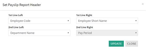 Payslip Generation