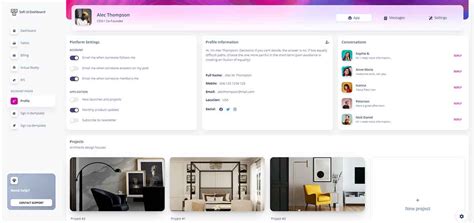 soft ui dashboard free django template quick博客