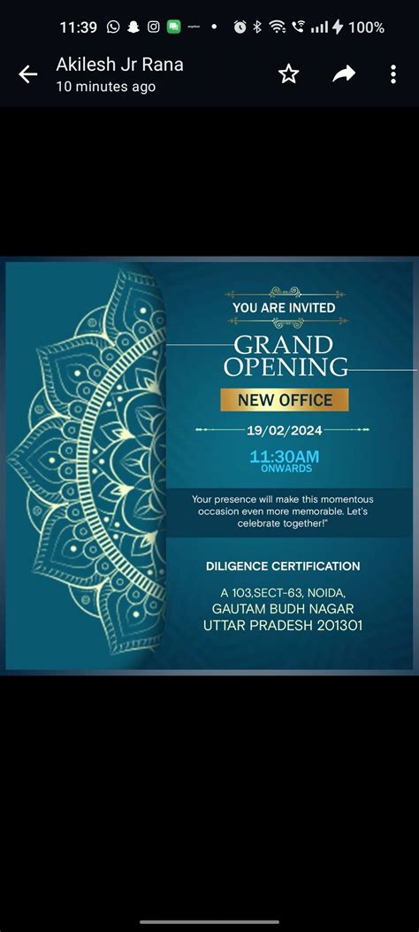 Ersiddharth Jha 悉达多·贾 On Linkedin Branch Office Opening Diligence