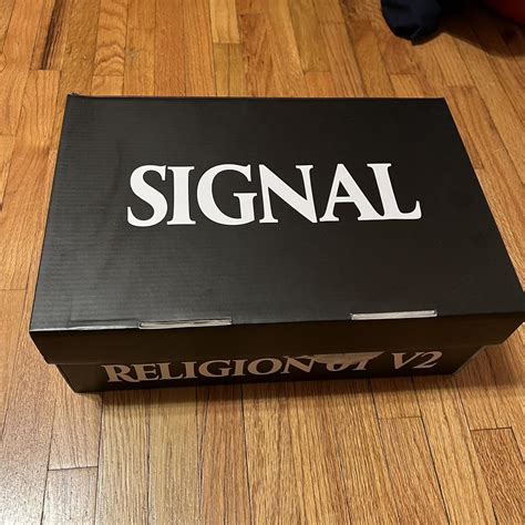 Signal Crash Custom Chrome Heart Dunks Dead Stock Depop