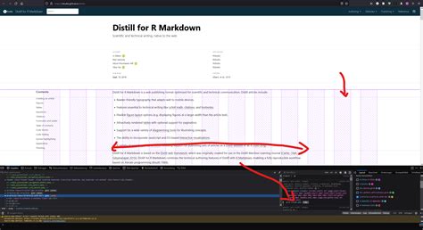 Change The Width Of Distill Article Body And Toc Publishing Your Results Posit Community