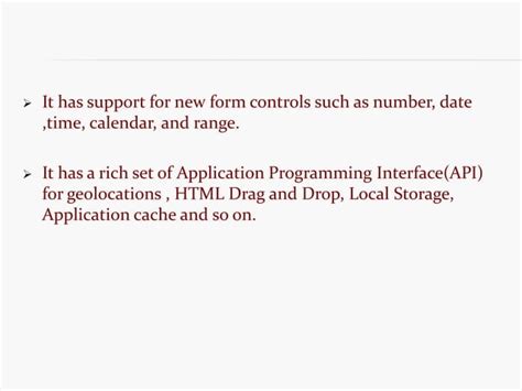 html5 and dhtml ppt