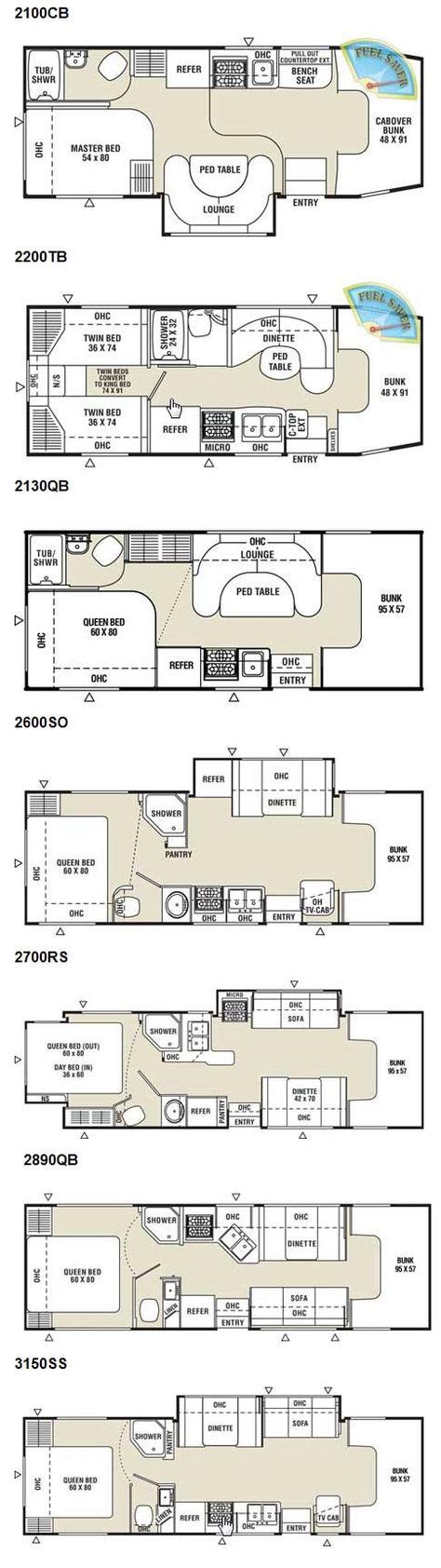12 Class C Floor Plans Ideas Floor Plans Motorhome Rv Floor Plans