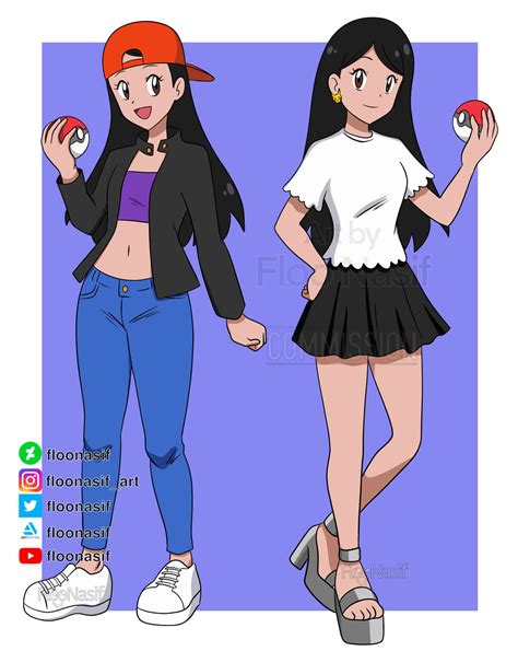 Pokemon Oc Girl By Floonasif On Deviantart
