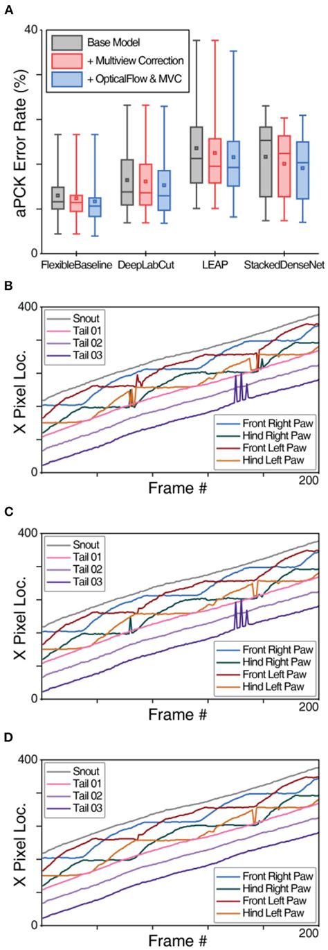 Multiview Paw Correction Algorithm Evaluation Of Optiflex A Box Download Scientific