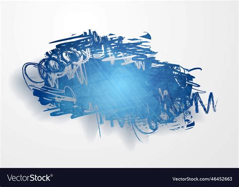 Grunge Cloud Background Royalty Free Vector Image