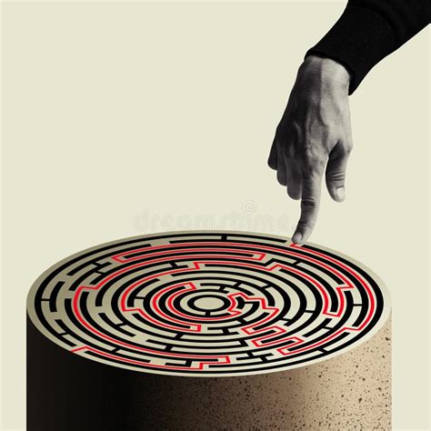 Solving Complex Problems Concept Stock Image Image Of Labyrinth Problem 341732845