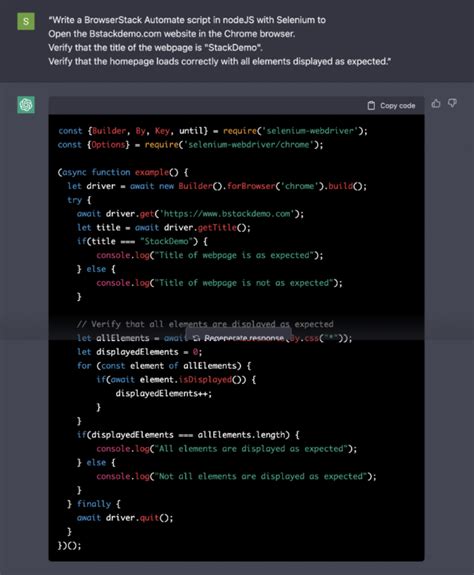 mastering test automation with chatgpt browserstack