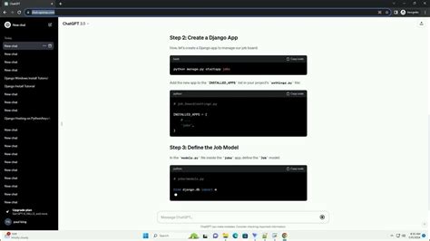 Django Python Jobs Youtube