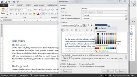 How To Apply A Style Set In Word Nasveconsulting