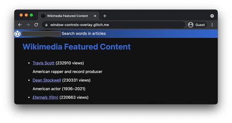 Customize The Window Controls Overlay Of Your PWA S Title Bar Articles Web Dev