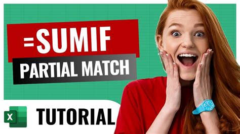 Using Sumif With Partial Match Criteria And Wildcards In Excel Youtube