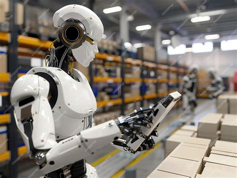 Robotic Automation In The Industrial Factory Powering High Tech Manufacturing Processes