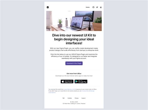 Email Design Templates Code Verification Email Figma Ui Dux