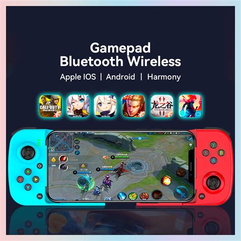 Jual D3 Game Gagangnya Mobile Gamepad Wireless Bluetooth Controller Pubg Genshin Zelda Android
