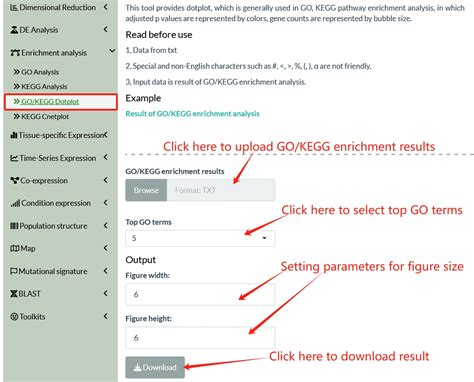Enrichment Analysis — Mangrovedb Tutorial V10 Documentation