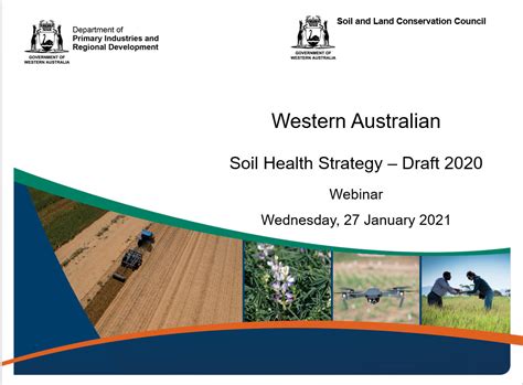 Western Australian Soil Health Strategy Webinar Andrew Huffer Professional Facilitator