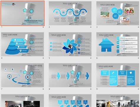 Robot Powerpoint 167038