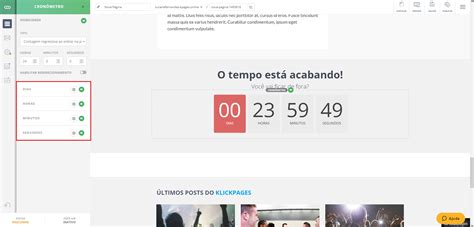 Como configurar um cronômetro contador regressivo em minha página no Pages Extensões Hotmart