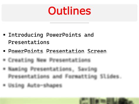 SOLUTION: microsoft powerpoint functionalities compressed - Studypool
