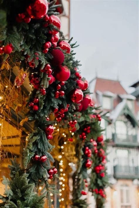 Новогодний декор дома Украшение двери на рождество Зимние украшения Украшения