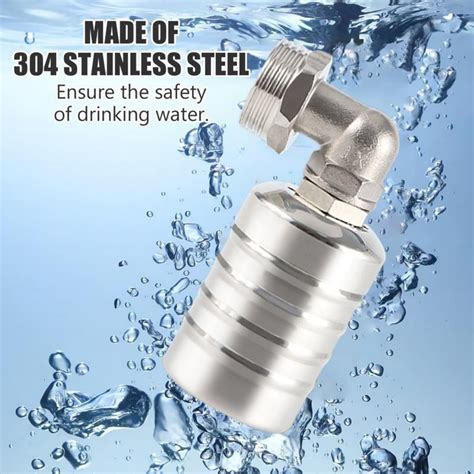Lssam Automatic Water Shut Off Valve Float Valve Float 1 2 To 3 4 Water Control Float 304