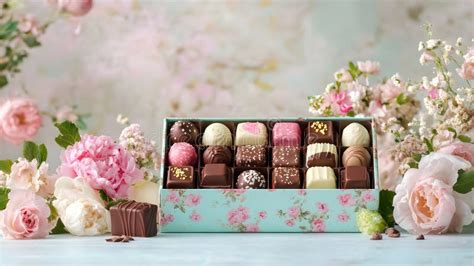 Beautiful Arrangement Of Assorted Cho Tes Floral Box Surrounded By