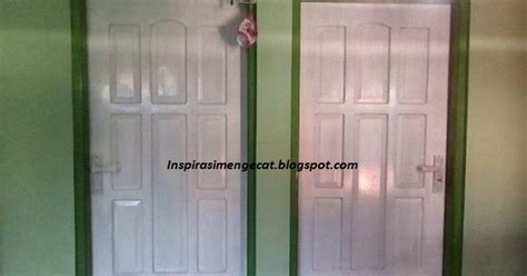 Cara Cat Pintu Kayu Warna Putih Madeleine Fraser