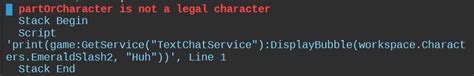 Textchatservice Displaybubble Does Not Work For Npcs Engine Bugs Developer Forum Roblox