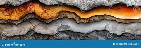 Stunning Geological Formation With Swirling Patterns Royalty Free Stock