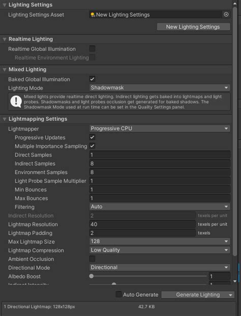 Trying To Use Some Baked Lights But They Just Turn Off When I Set The Light To Baked All My