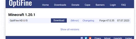 Issue Chocohead OptiFabric GitHub