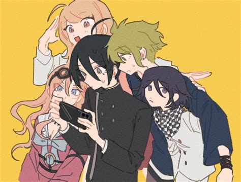 Oma Kokichi Saihara Shuichi Akamatsu Kaede Amami Rantaro And Iruma Miu Danganronpa And 1