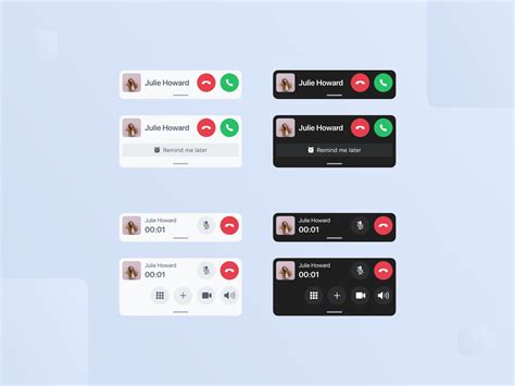 IOS Call Pop Over Web Design User Interface Design Pop