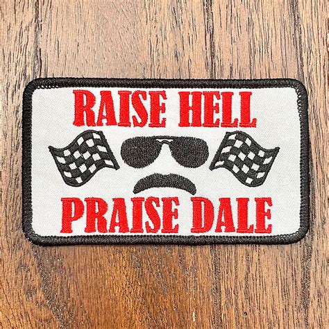Raise Hell Praise Dale Patch Hat Patch Whiskey Road Hat Company