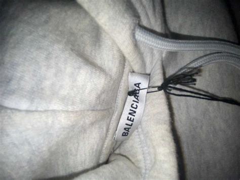 Balenciaga Balenciaga Hoodie W Hood Logo Gem