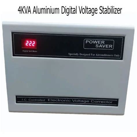 Single Phase 4KVA Aluminium Digital Voltage Stabilizer at Rs 3200/piece ...