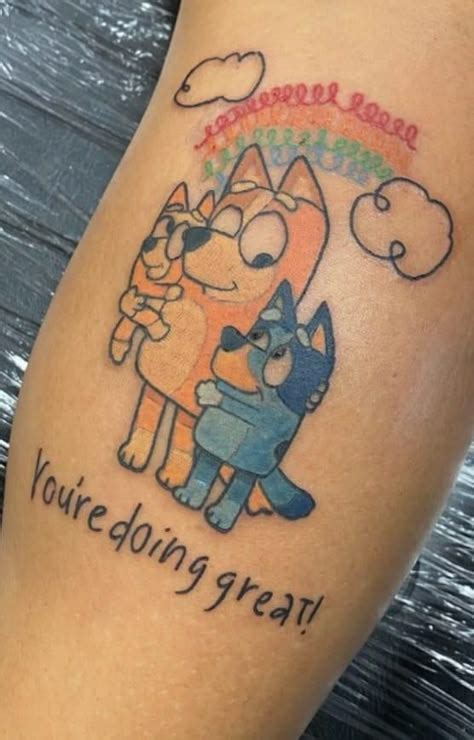 Bluey Tattoos