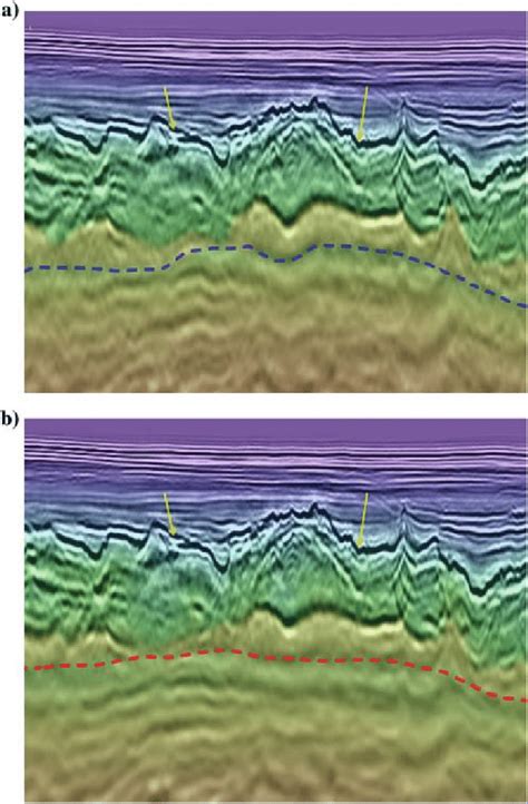 Rtm Stacked Images With Their Corresponding Velocity Overlays Are Used