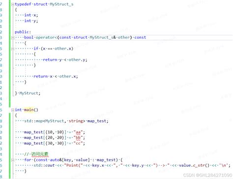 Map的key是结构体结构体作为map的key Csdn博客 Map的key是结构体结构体作为map的key Csdn博客