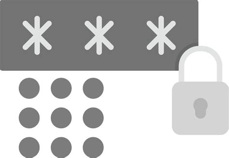 Passcode Vecto Icon 37956024 Vector Art At Vecteezy