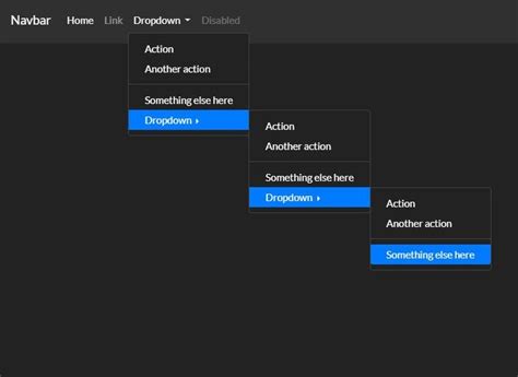 Bootstrap Multi Level Hover Dropdown Menu Bootnavbar Codehim Bootstrap Template