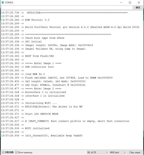 Rtl8195使用arduino無法上傳 Arduino Realtek Ameba Iot Developers Forum