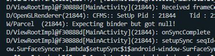 W Parcel Expecting Binder But Got Null Flutter Issue Flutter